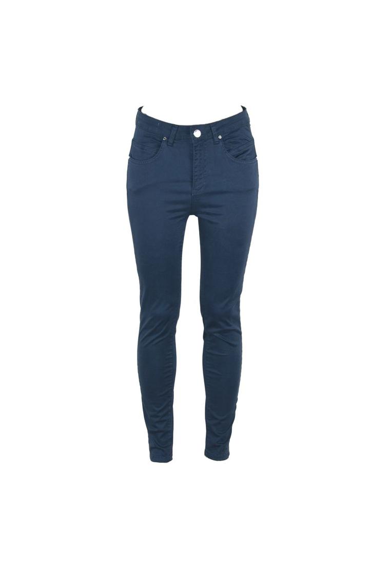 Maison Espin Dam Chic Högmidjade Super Skinny Olivia Byxor