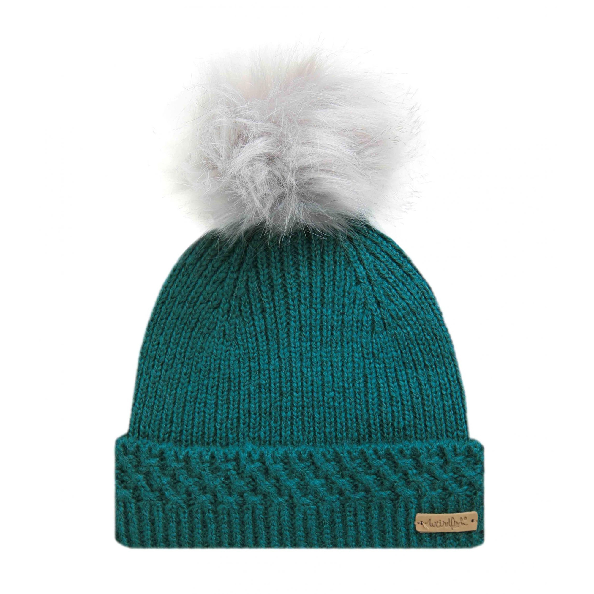Weird Fish Tongass Pom Pom Eco Vriendelijke muts (Pauwenblauw)