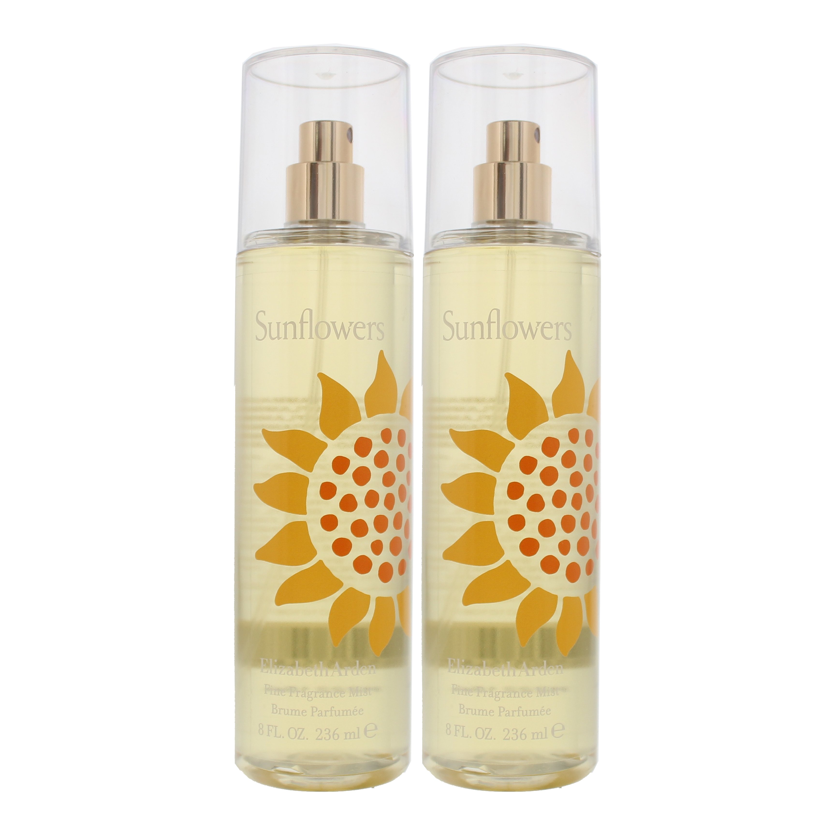 Elizabeth Arden Sunflowers Fine Fragrance Mist 236ml For Her x 2