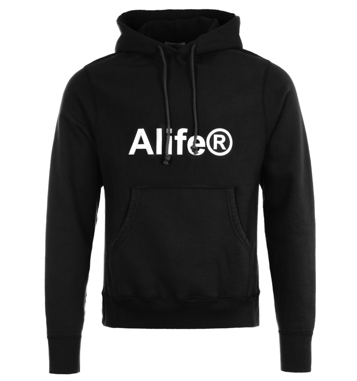 Alife Logo Black Hoodie