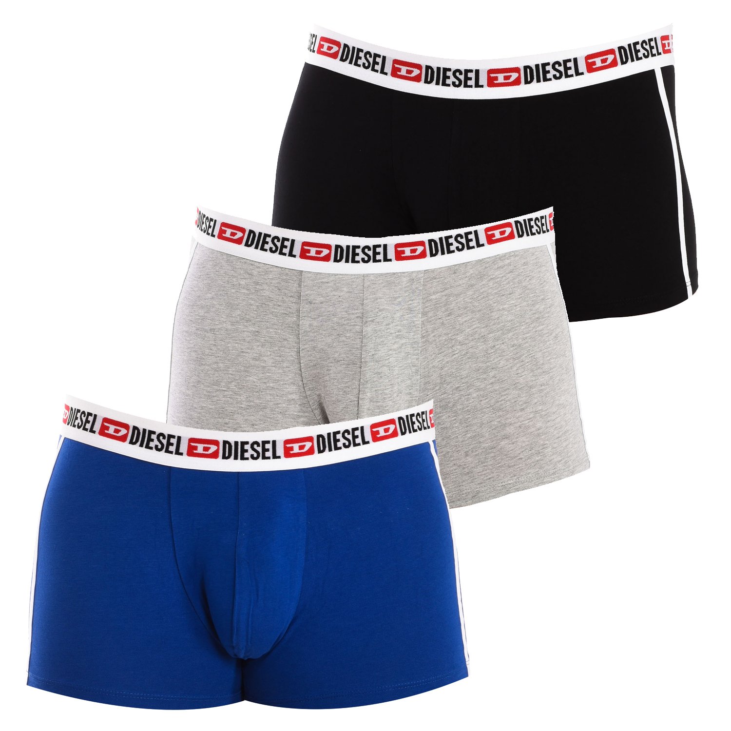 Pack-3 Breathable fabric boxers with anatomical front 00SAB2-0AMAL men