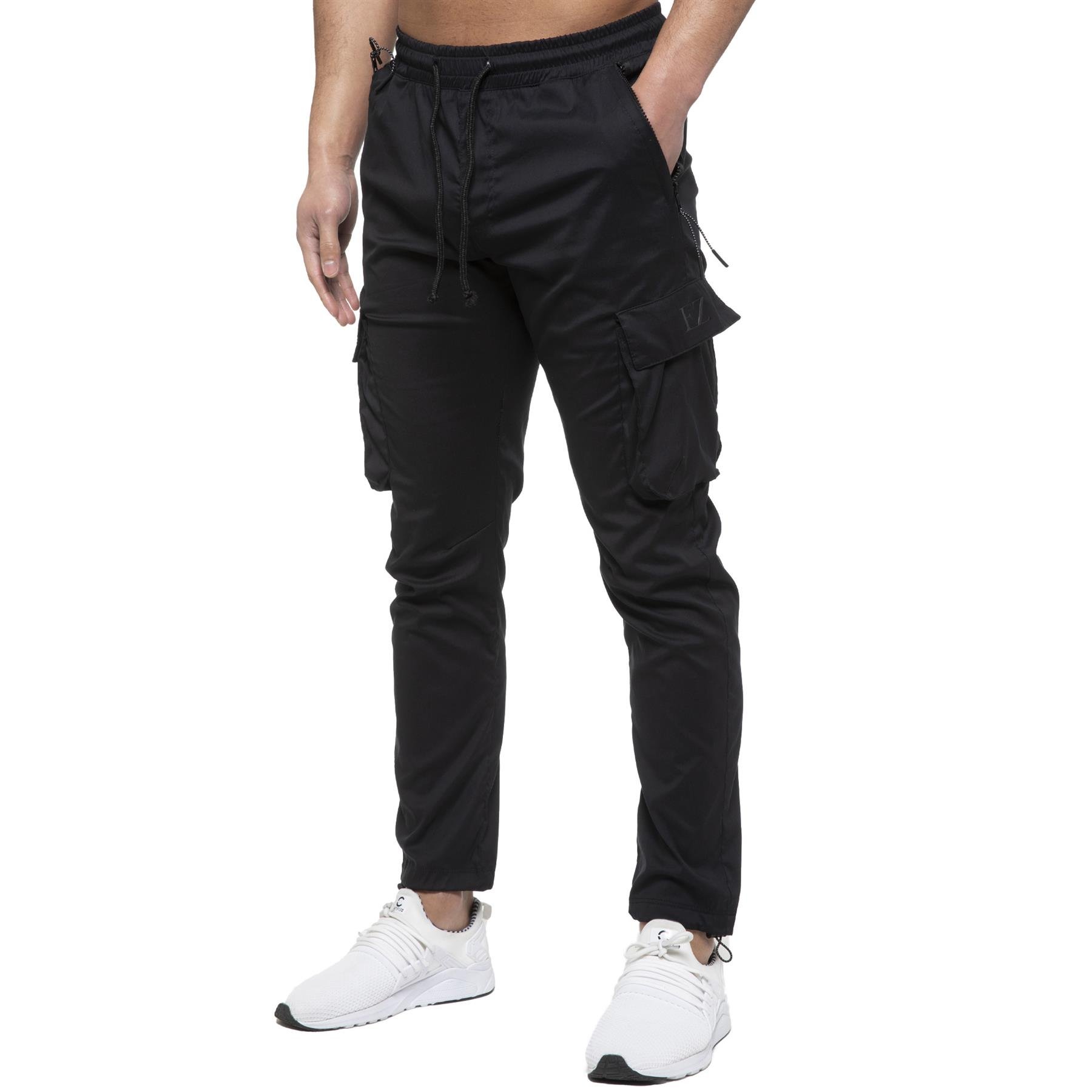 Enzo | Heren trainingsbroek - zwart