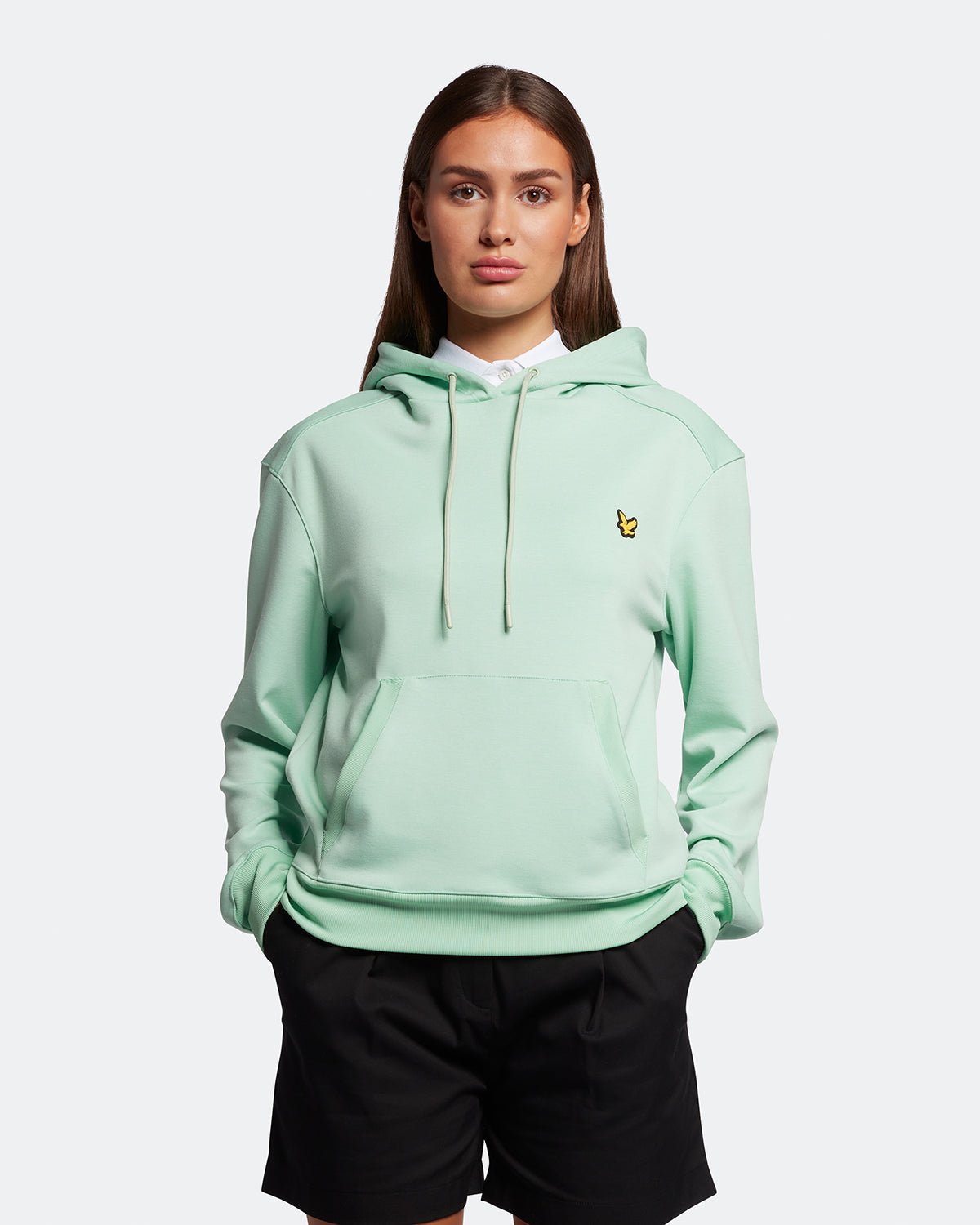 Lyle & Scott Womens Golf Hoodie in Green