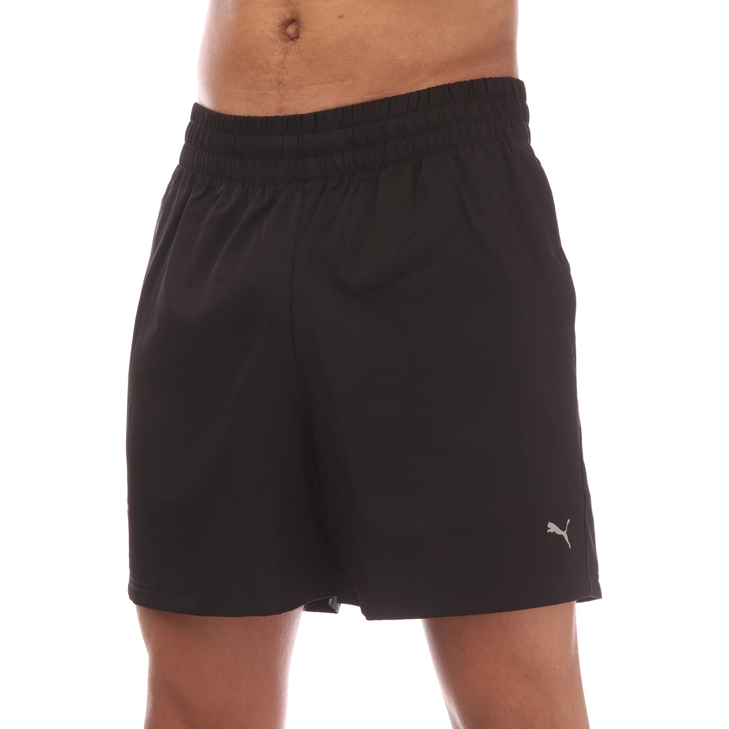 Men's Puma Performance Woven 5 inch Shorts in Black