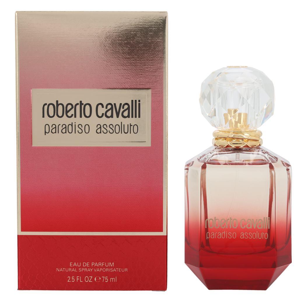 Roberto Cavalli Paradiso Assoluto Eau de Parfum 75ml Spray For Her