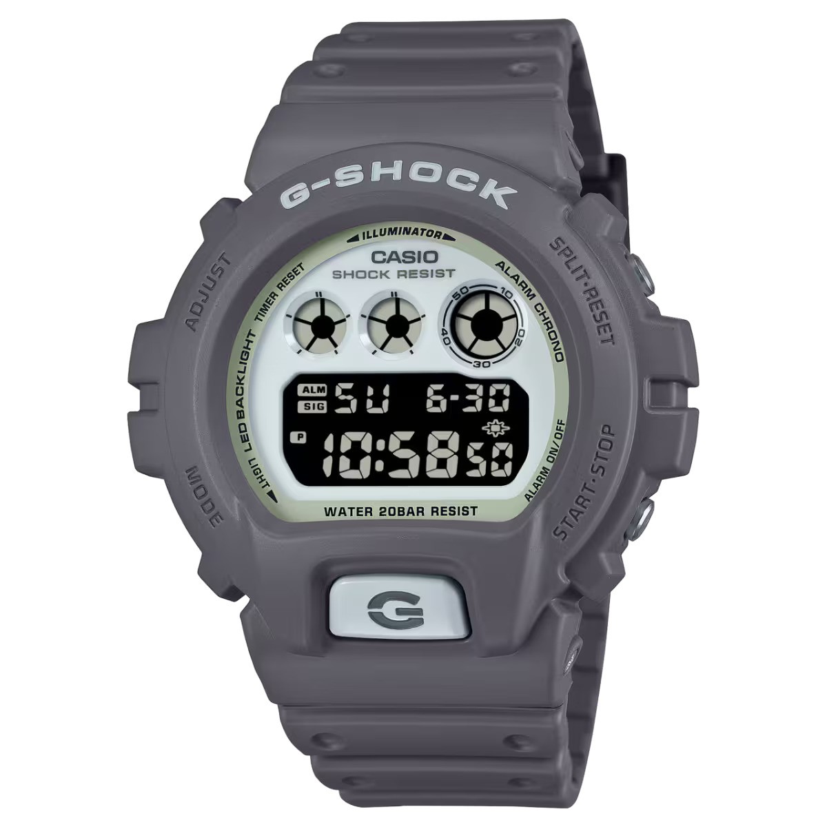 Casio G-shock Heren Horloge Grijs DW-6900HD-8ER