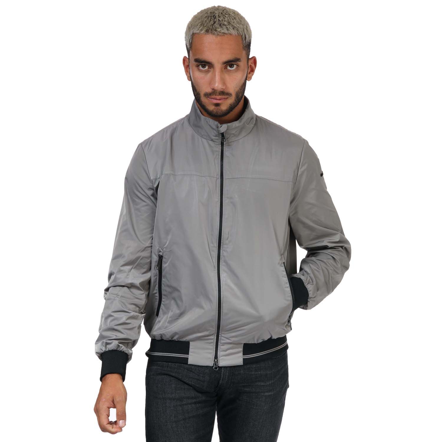 Men's Geox Tevere jacket in Grey