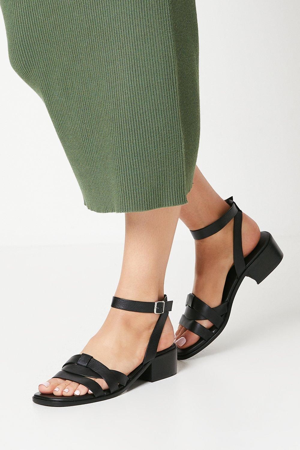 Principles: Fion Low Block Heeled Sandals