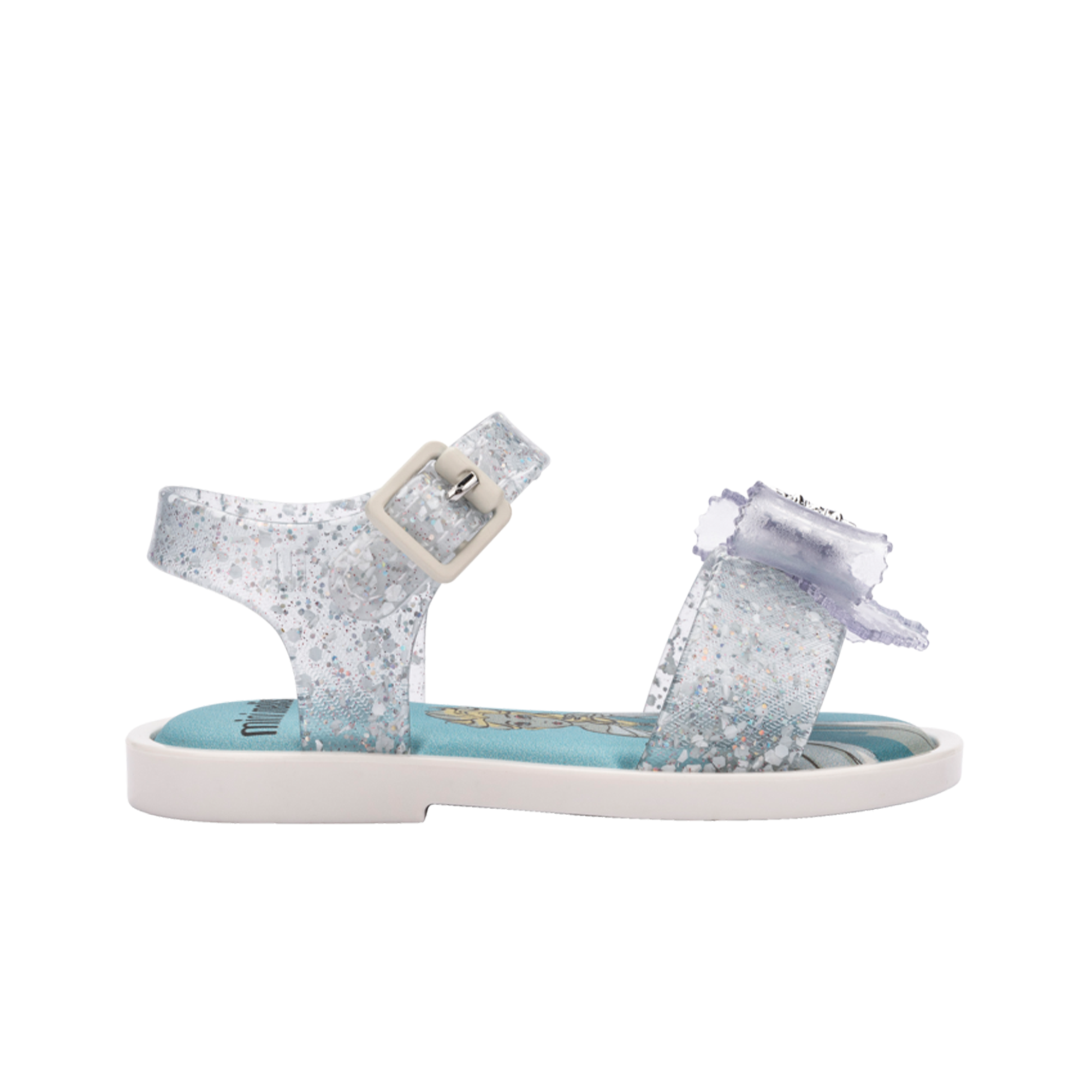 Mar Sandal x Disney Princess Glitter Clear /White