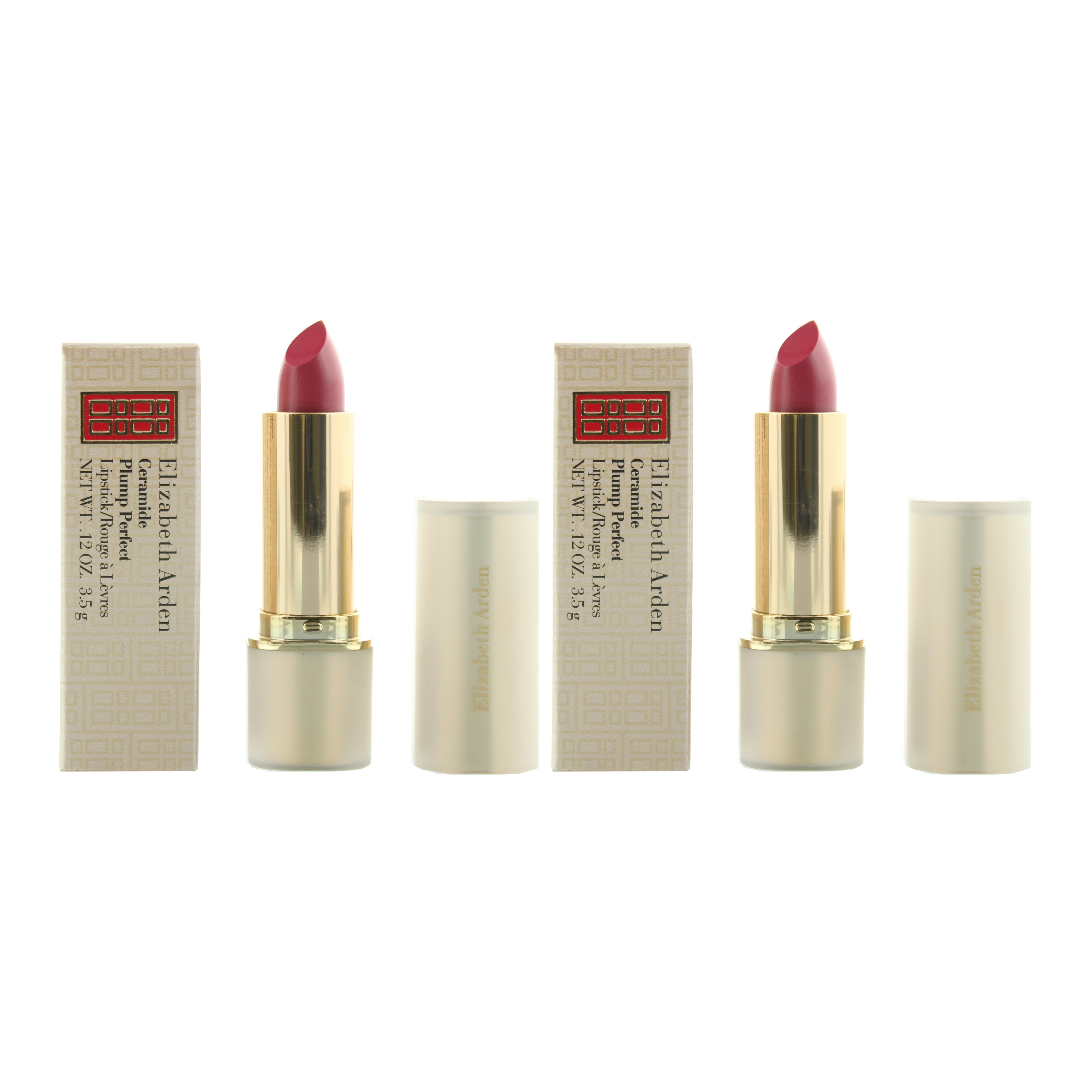 Elizabeth Arden Ceramide Plump Perfect Lipstick 3.5g - 25 Perfect Tulip x 2