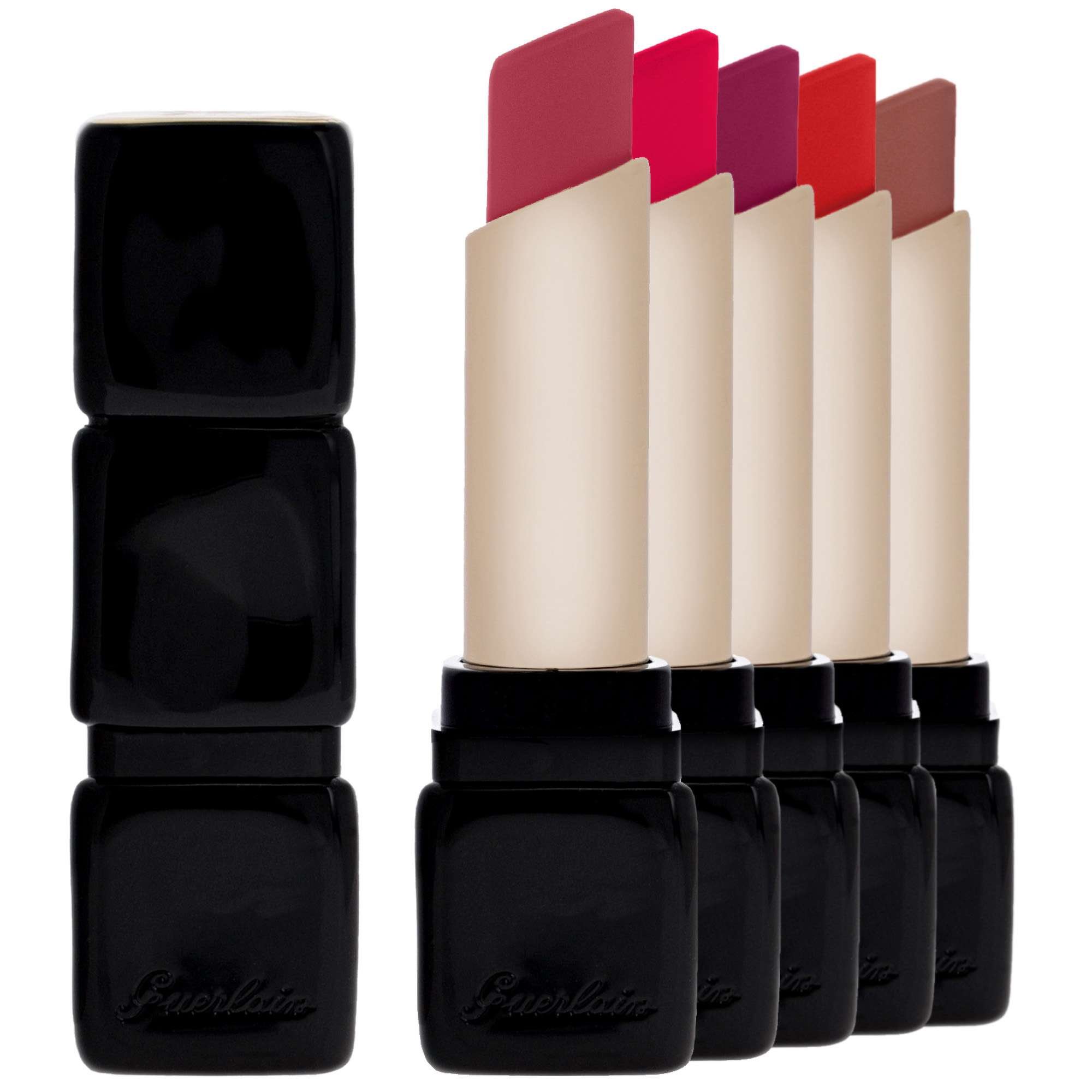 Guerlain KissKiss Tender Matte Lipstick 214 Romantic Nude - Luxurious ...