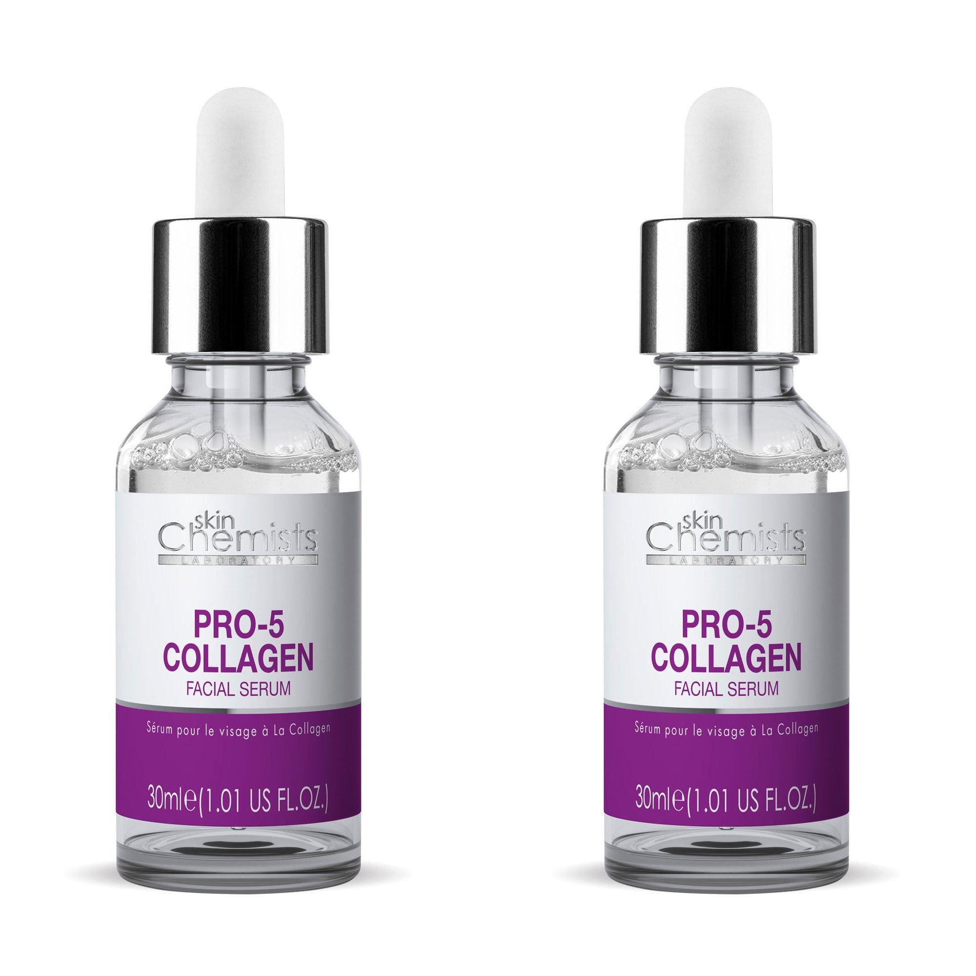 skinChemists Pro-Collagen 5 Gezichtserum 30ml x 2 Duo Pack