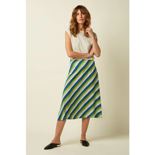 King Louie Juno midi skirt cliff