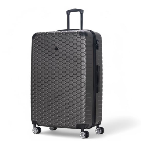 Expandable Extra Large Hard Shell ABS 8 Wheel Luggage Travel Suitcase