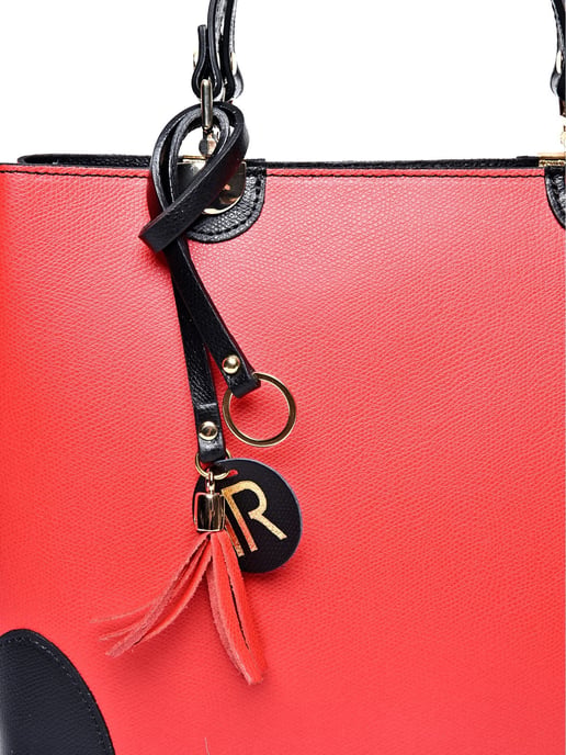 Isabella Rhea Meerkleurig Rundleer Tas
