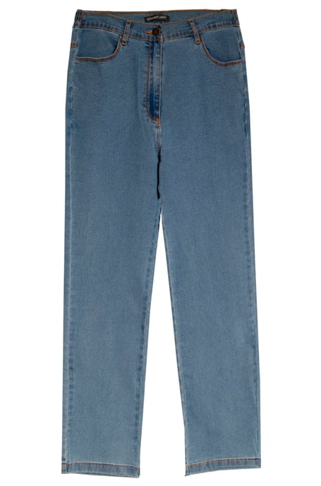 Elasticated Side Waist Stretch Jeans