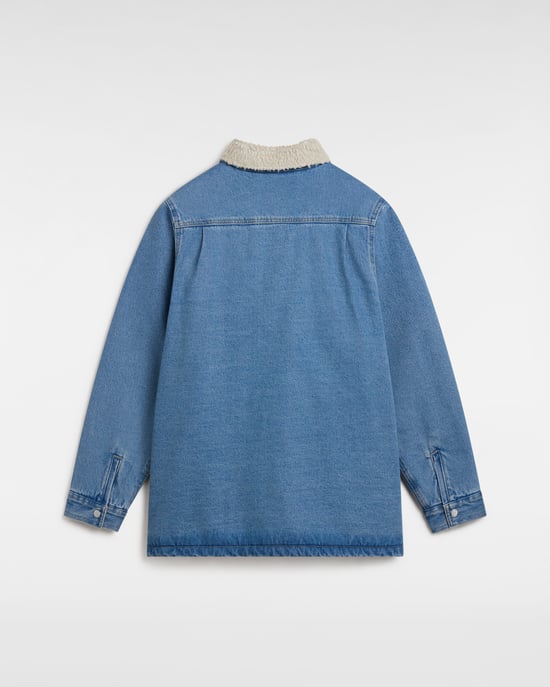 Drill Chore Denim Sherpa Coat