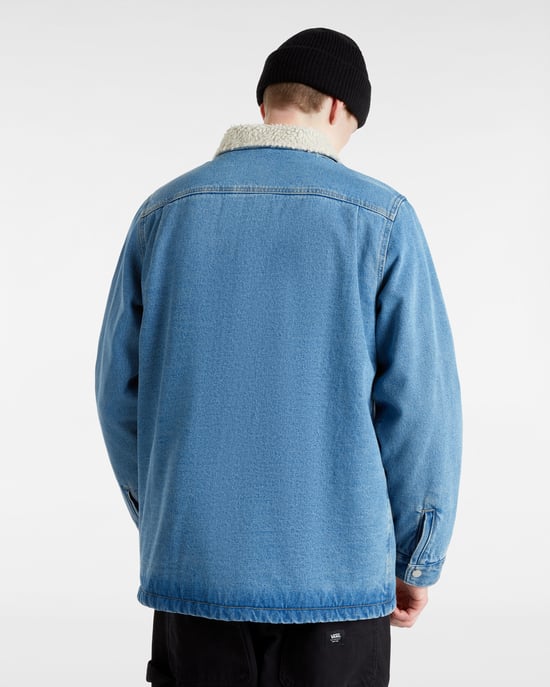 Drill Chore Denim Sherpa Coat