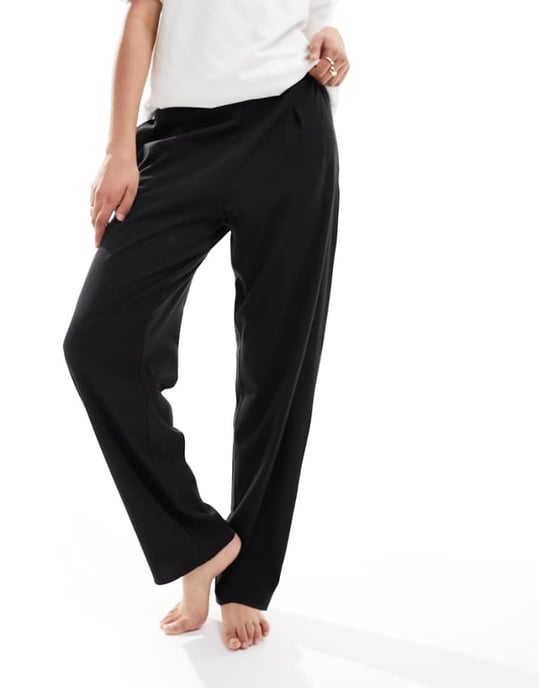 Calvin Klein intense power lounge pyjama pant in black