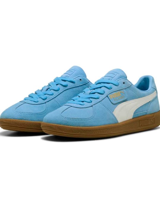 Puma Palermo trainers in baby blue