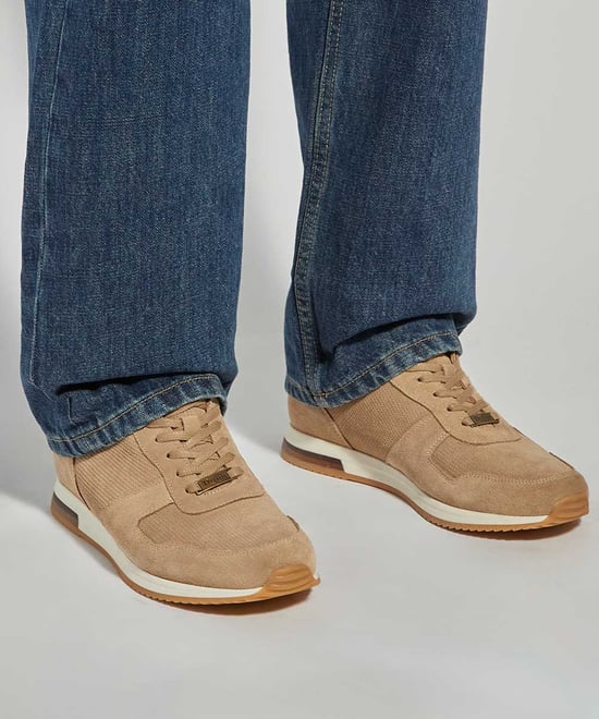 Dune Mens Trilogy - Lace-Up Runner Trainers