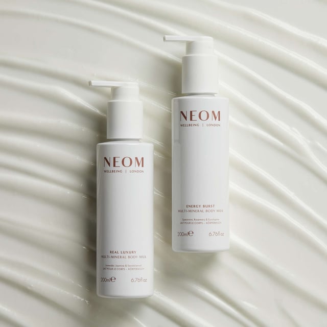 Neom Wellbeing Energy Burst Multi-Mineral Body Milk - Natural Hydration ...
