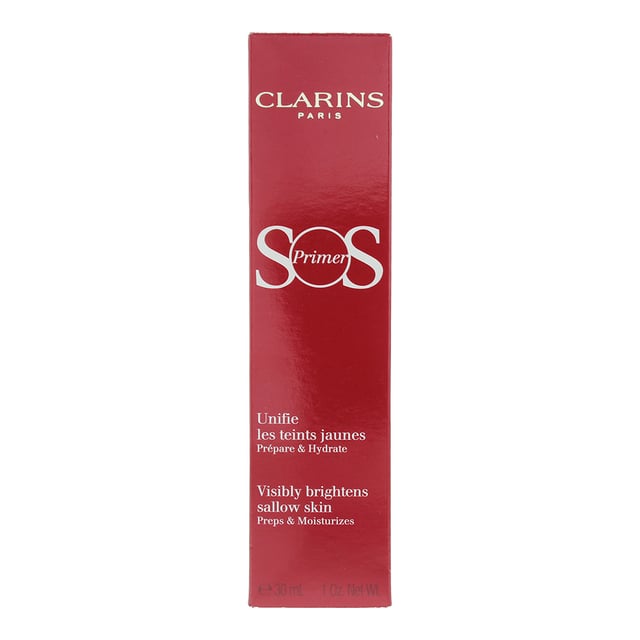 Clarins SOS Primer Visibly Brightens Sallow Skin #05 Lavender 30ml