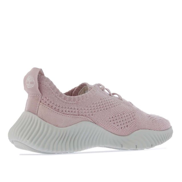 Women's Timberland TrueCloud EK+ Lace Up Trainers in Rose