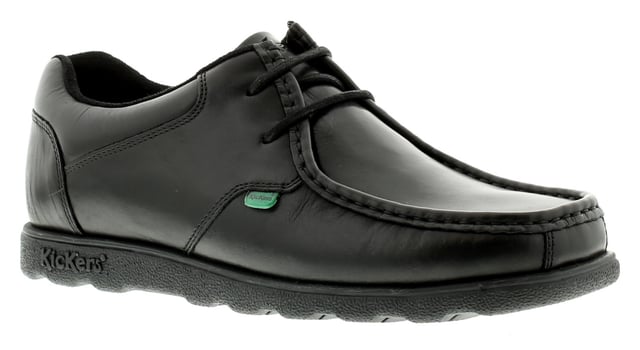New Mens/Gents Black Kickers Fragma Lace Up Casual Shoes.