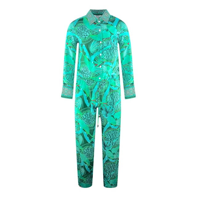 Inoa Valdivian Rainforest Green Long Sleeve Jump Suit