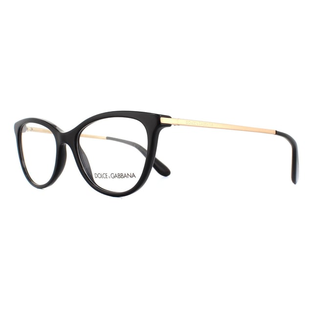 Dolce & Gabbana Cats Eye Black Womens Glasses Frames