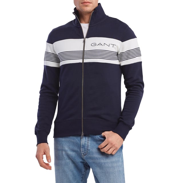 Gant | Mens Full Zip Sweatshirt