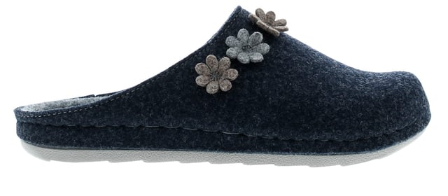 Inblu Daisy Womens Slippers In Navy