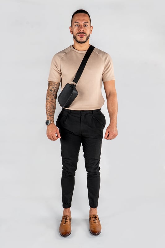 Dexter Tan Leather Oxford Shoes