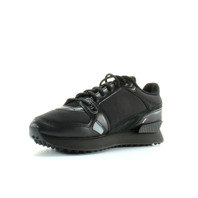 Puma Mile Rider Bright Peaks Black Textile Unisex Lace Up Trainers ...
