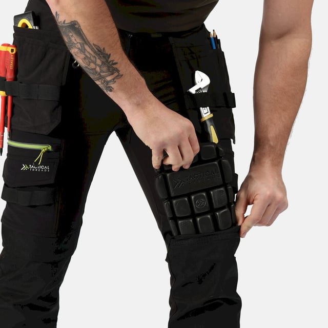 stretch work trousers