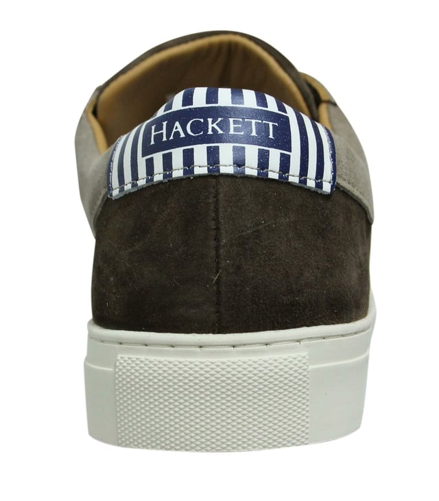 Hackett London Hunt Mens Brown Trainers