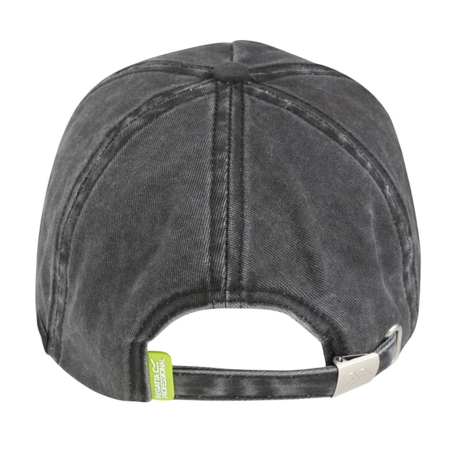 Regatta Mens Tactical Baseball Cap (Black/Lime Green)