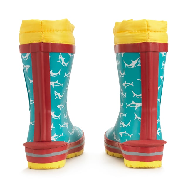 Start-Rite Big Puddle Wellies - Blue Shark