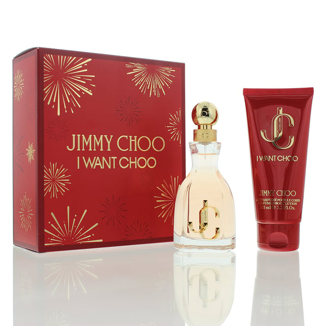 Jimmy Choo I Want Choo Eau De Parfum 60ml + Body Lotion 100ml Gift Set