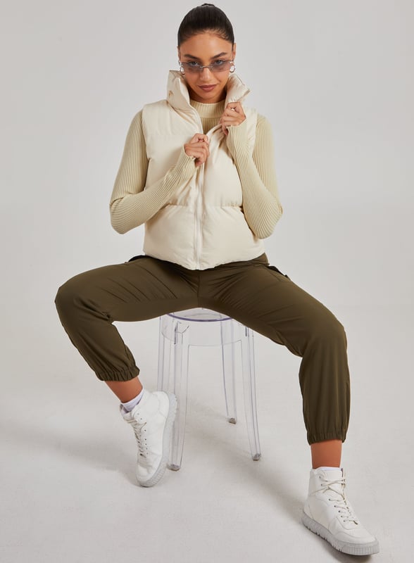 Hooded Padded Gilet