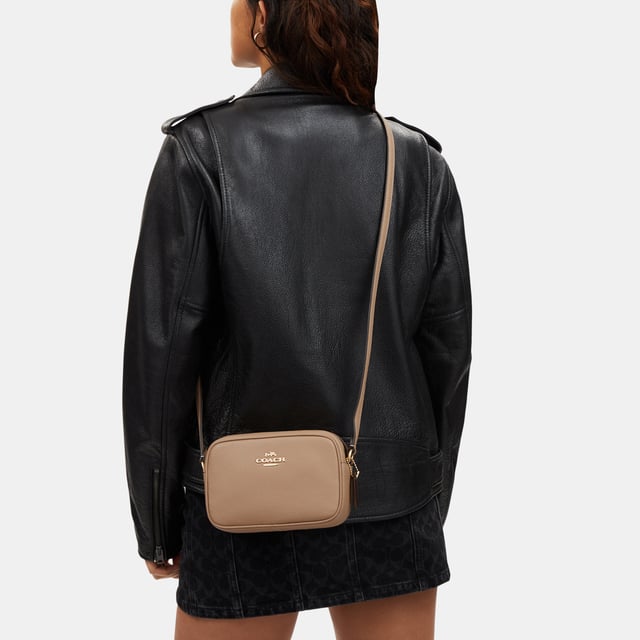 Refined Pebbled Leather Mini Jamie Camera Bag