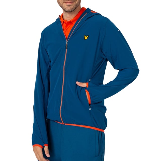 Lyle & Scott Blå fjäderviktsjacka