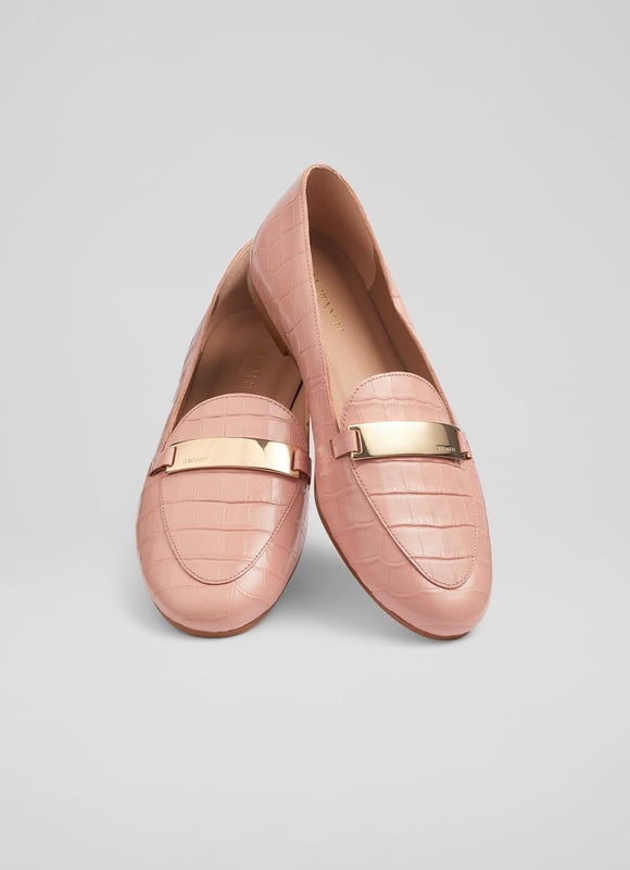 LK Bennett Primrose Flats, Blush