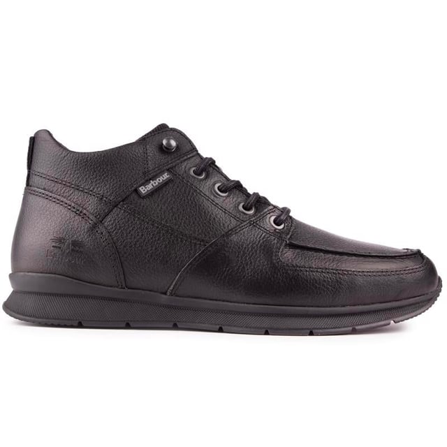 Barbour black shoes store