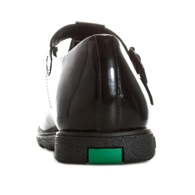 Women's Kickers Fragma T Patent Shoes in Black