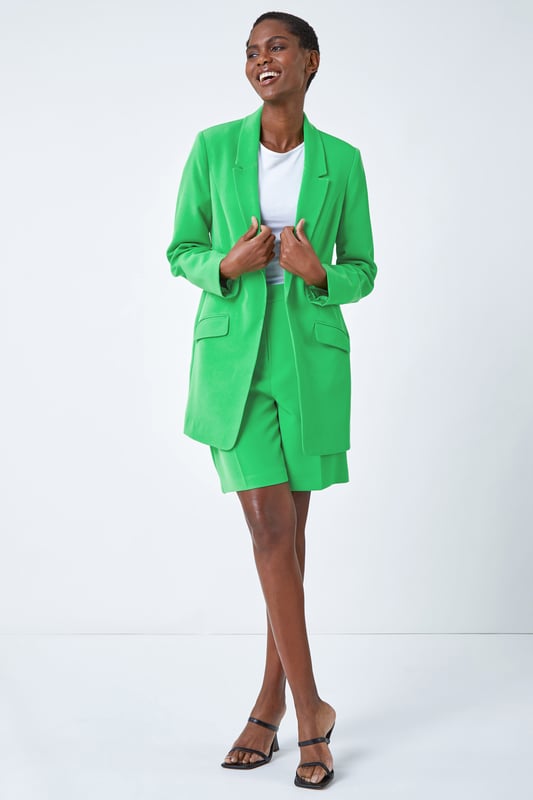 Longline Blazer Jacket