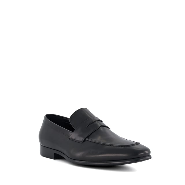 Dune Mens Serving - Saddle-Trim Loafers