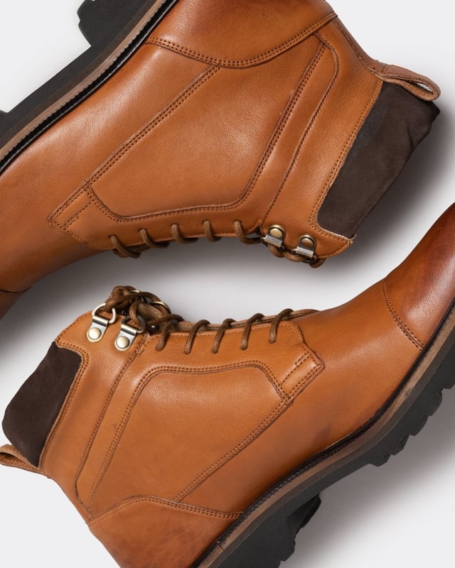 Oliver Sweeney Woodstock Mens Milled Calf Leather Boots