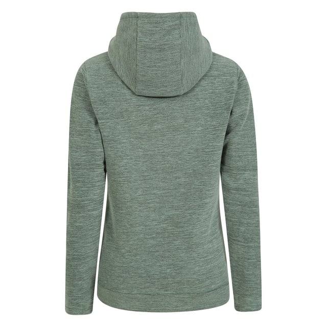 Mountain Warehouse Womens/Ladies Snowdonia Fleece Full Zip Hoodie (Green)